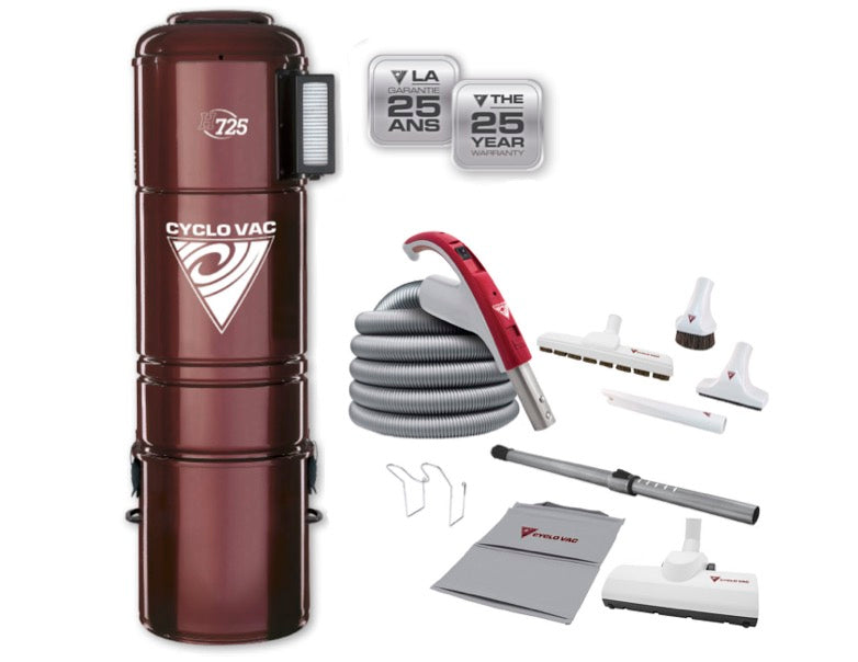 Cyclo Vac Central Vacuum Packages