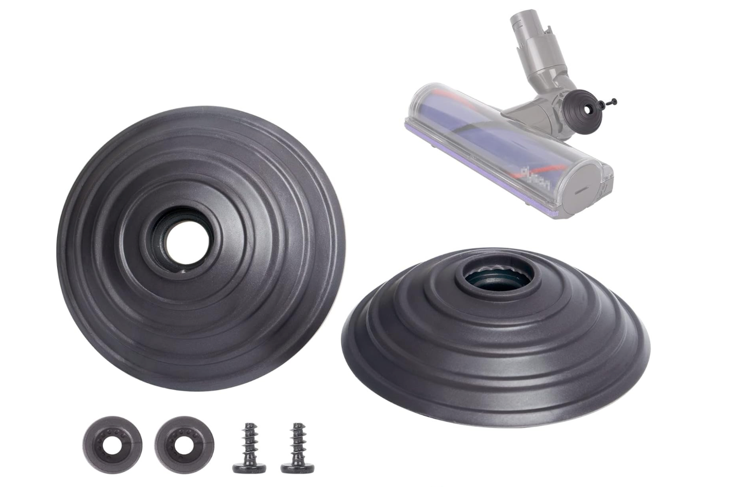 Dyson V Ball Wheel Set for V10 V11 V15 High Torque Head